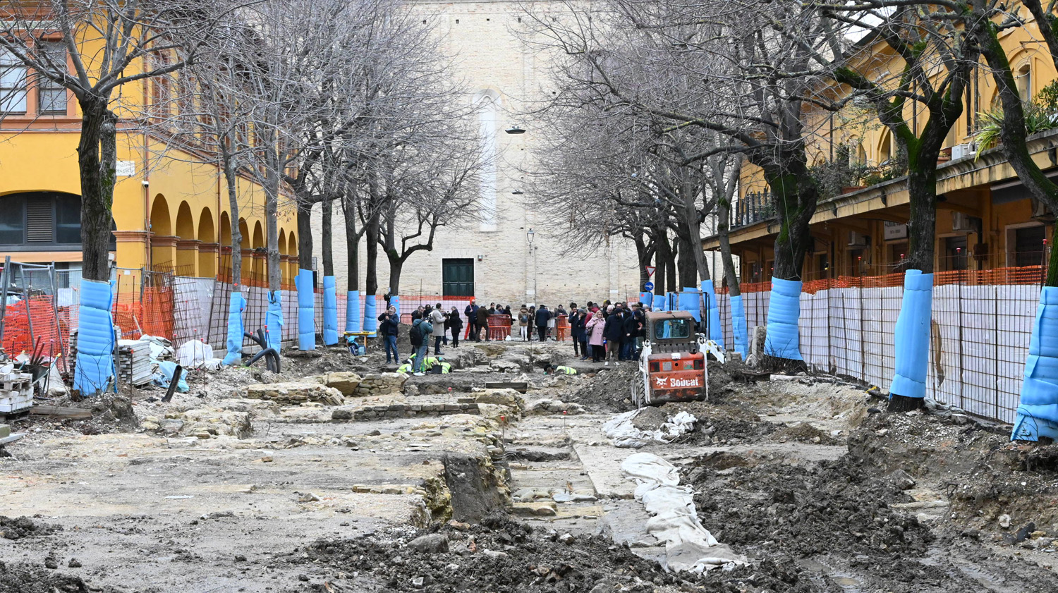 Fano, riemerge la Basilica di Vitruvio: una scoperta che riscrive la storia - Marchemedia